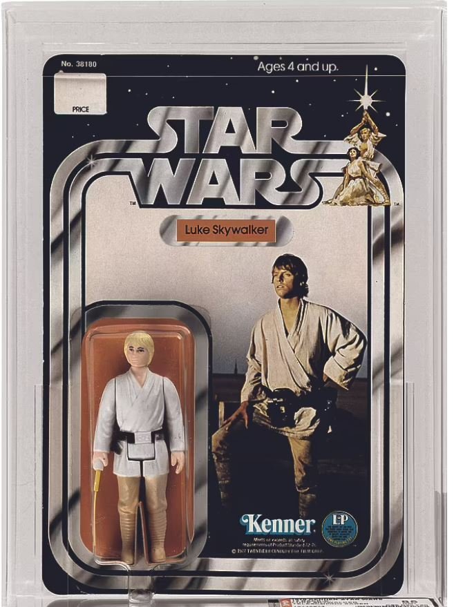 Hiç açılmamış Star Wars figürü rekor fiyata satışa çıktı