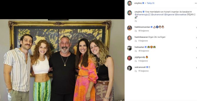 Erşan Kuneri 2'nin kadrosuna dahil olan isimler belli oldu Erşan Kuneri 2'nin kadrosuna dahil olan isimler belli oldu